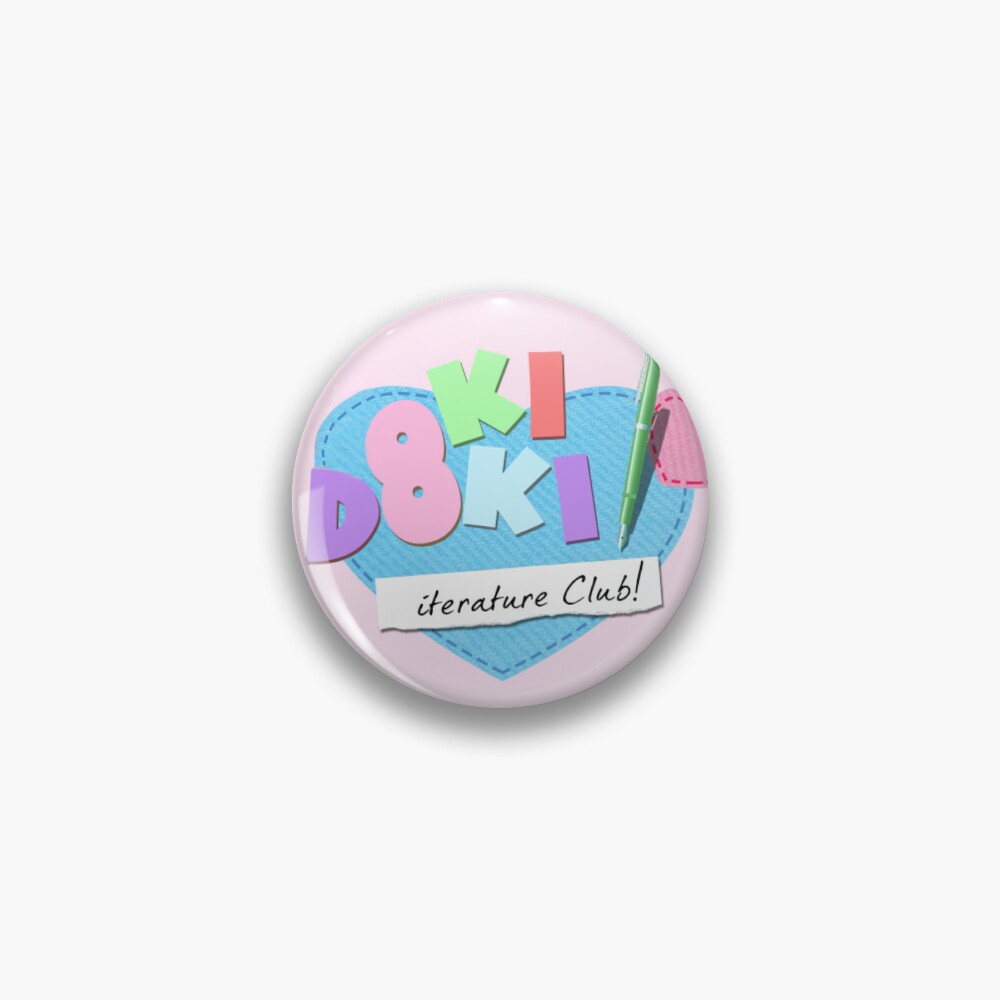 "Oki doki iterature club" Sticker for Sale by Fallenwashere | Redbubble
