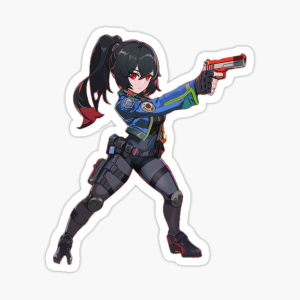 "ZZZ Zhu Yuan 4" Sticker for Sale by DodgyDogma | Redbubble