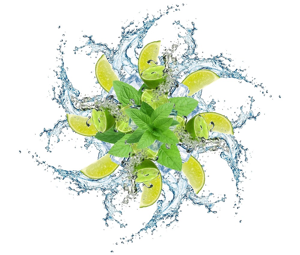 "mojito cocktail mandala " by burenkaUA | Redbubble