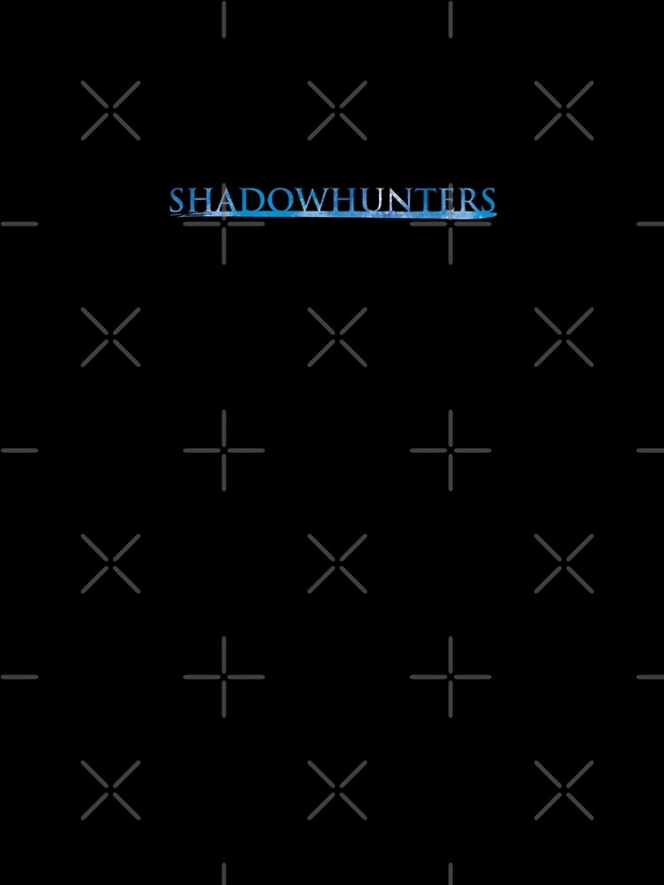 "Shadowhunters logo (blue watercolour) - Clary, Alec, Jace, Izzy ...