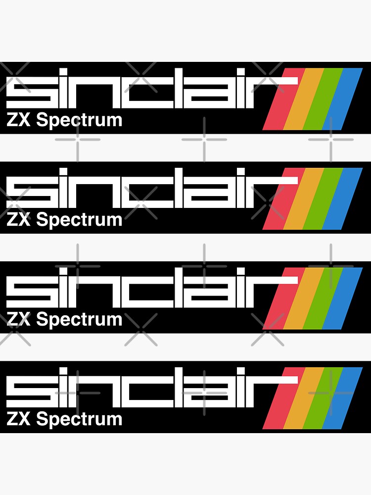 "ZX Spectrum" Sticker for Sale by ChoccyHobNob | Redbubble