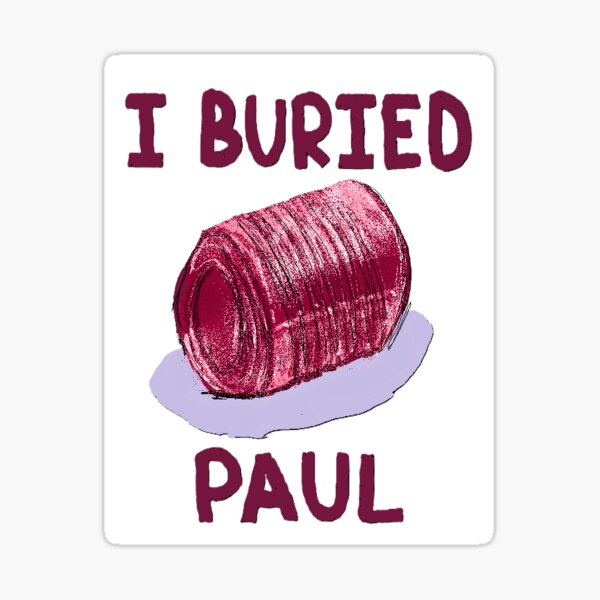"Beatles - I buried Paul" Sticker for Sale by Beck996 | Redbubble