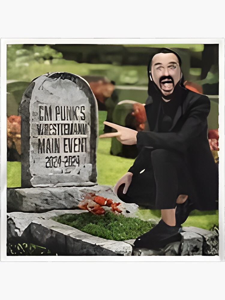Drew Mcintyres Cm Punk Meme Sticker For Sale By Isittrue Redbubble
