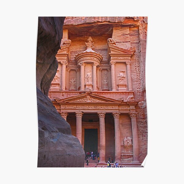 "Treasury. Petra. Jordan." Poster by vadim19 | Redbubble