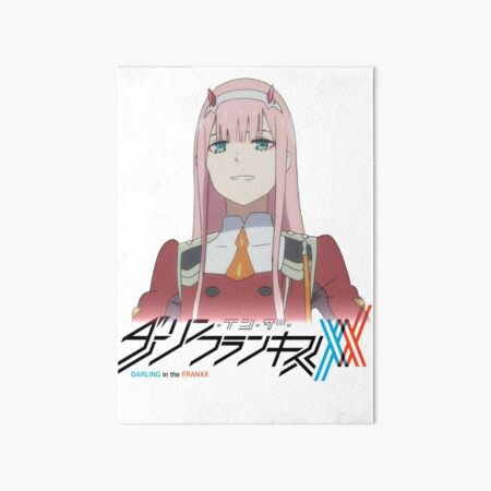"Zero Two - Smug" Art Board Print by migdrum | Redbubble