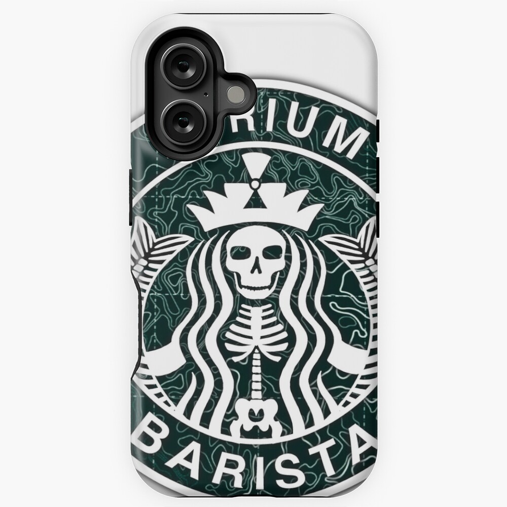 "Barium Barista" Sticker for Sale by Trevalberts | Redbubble