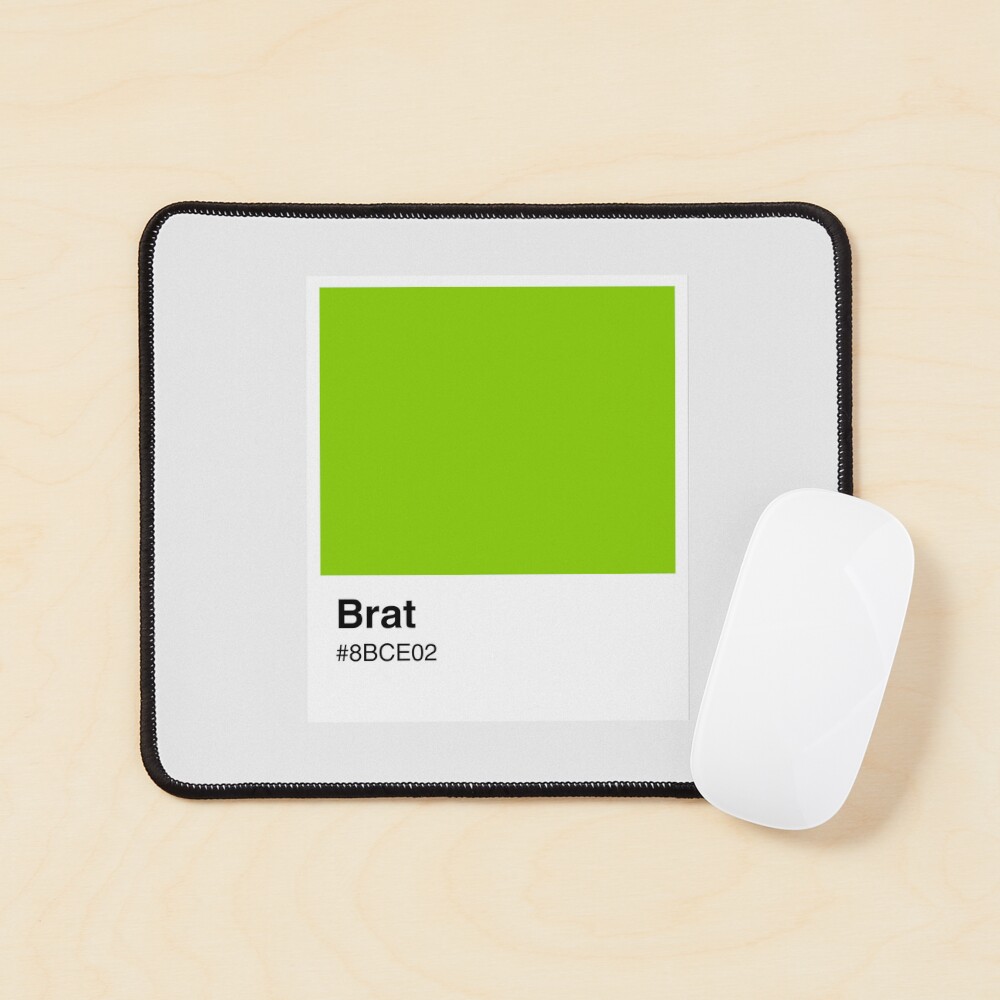 "Brat Color Swatch" Sticker for Sale by smadison20 | Redbubble