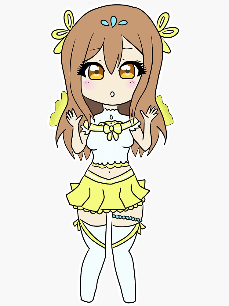 "Hanamaru Aquarium Sticker" Sticker for Sale by MomoChu | Redbubble