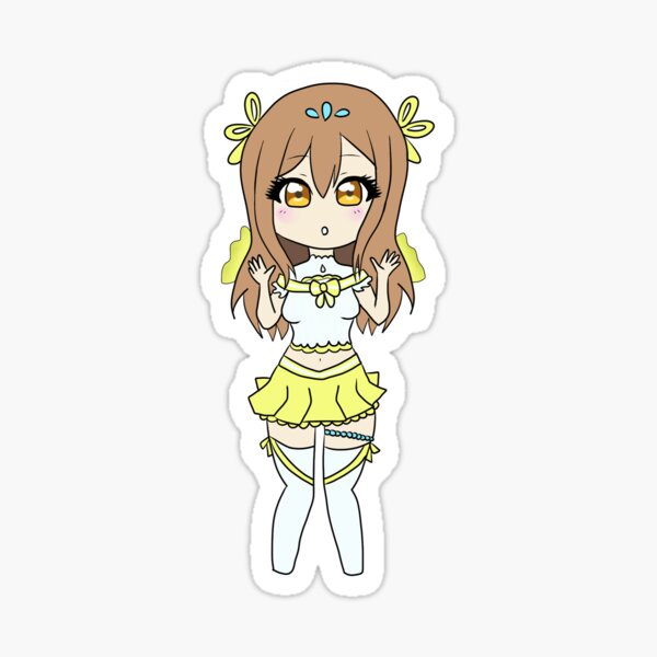 "Hanamaru Aquarium Sticker" Sticker for Sale by MomoChu | Redbubble