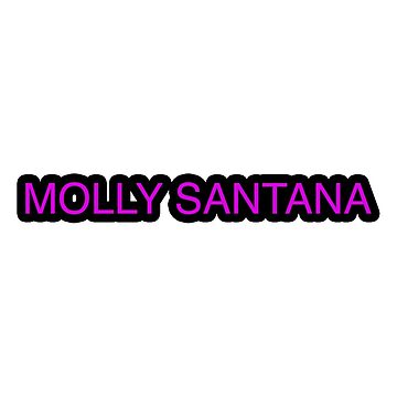 "Molly Santana" Sticker for Sale by jamarim | Redbubble