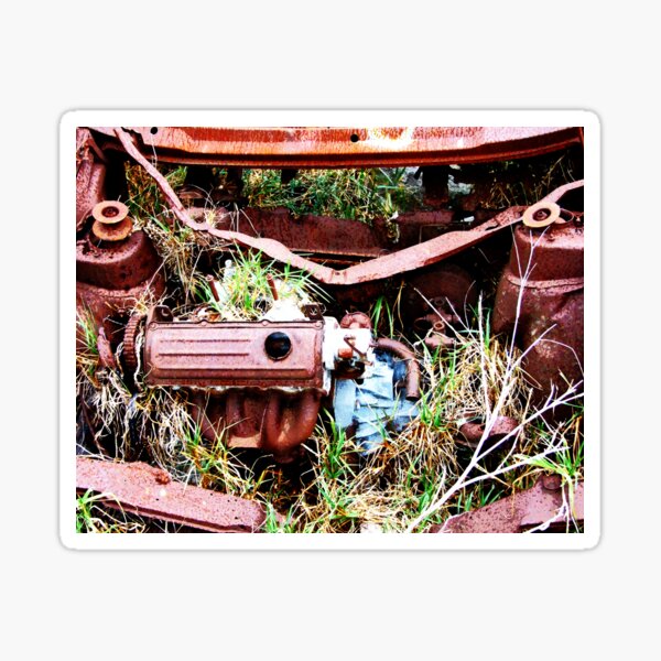 "Rust Bucket" Sticker by Philinblank | Redbubble