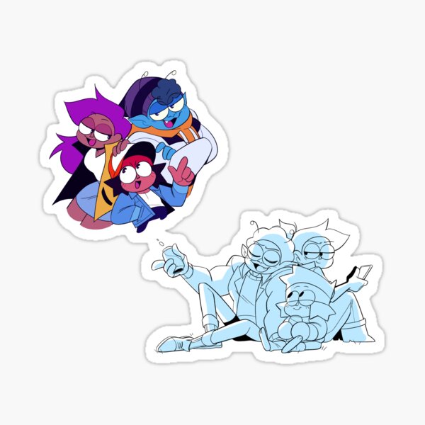 "OK KO Sticker Set 3" Sticker for Sale by FunneyLizzie | Redbubble