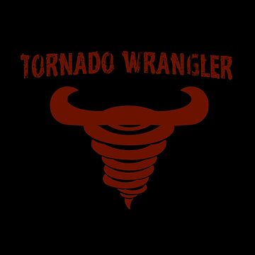 "Tornado Wrangler" Sticker for Sale by Bjammer | Redbubble