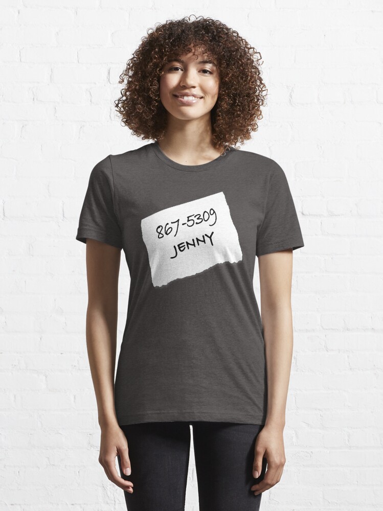 "Jenny 8675309" T-shirt for Sale by Flash-Jordan | Redbubble | 8675309 ...