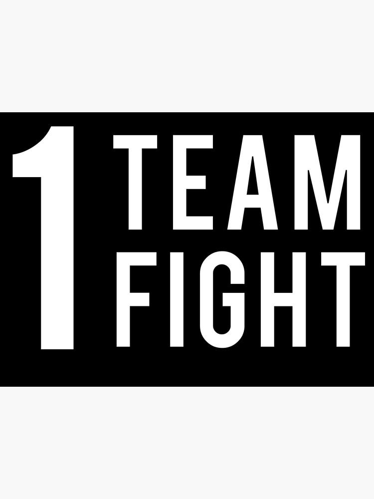 "One team One fight Kamala Harris Quote" Poster for Sale by worldways ...