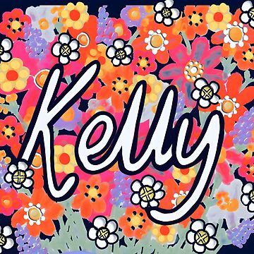 "Kelly" Sticker for Sale by Besmith | Redbubble