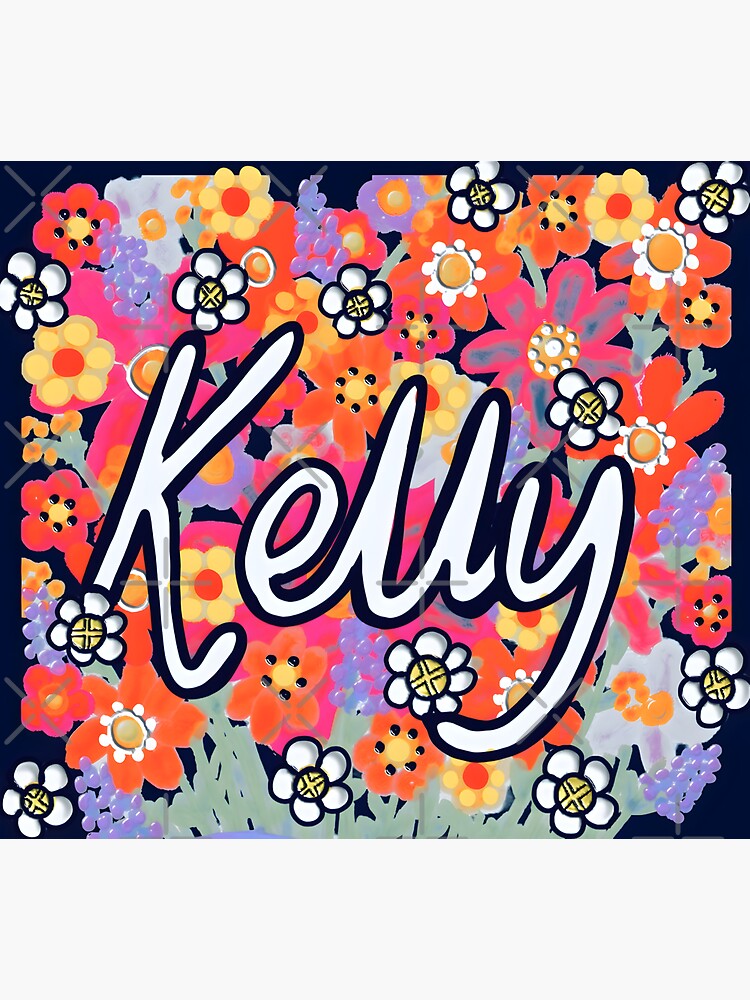 "Kelly" Sticker for Sale by Besmith | Redbubble