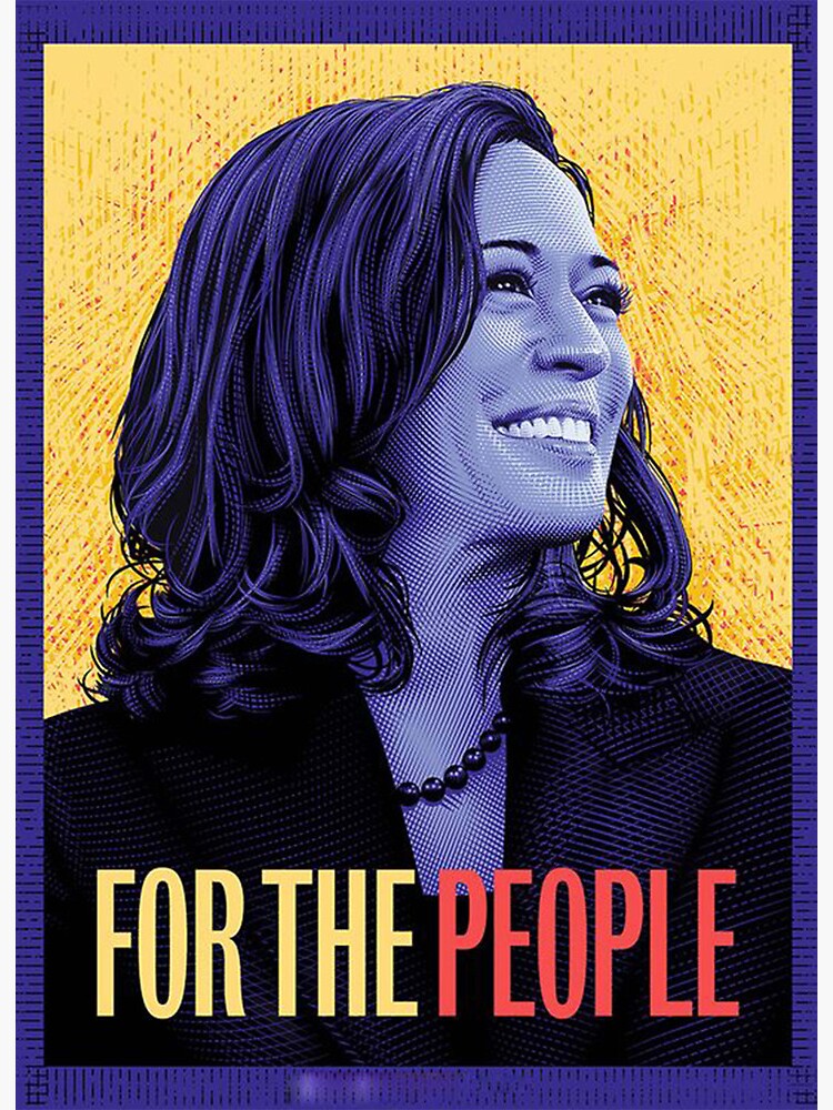 "Kamala Harris" Art Board Print for Sale by helenAghane | Redbubble