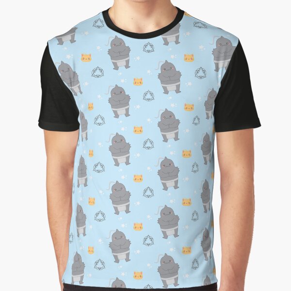 "fma pattern " T-shirt for Sale by backin2009 | Redbubble | fullmetal ...