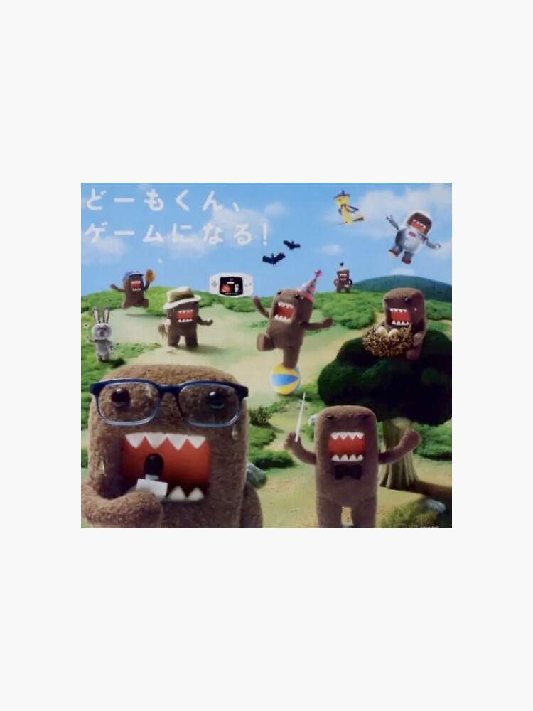 "domo" Sticker for Sale by squarepringles | Redbubble