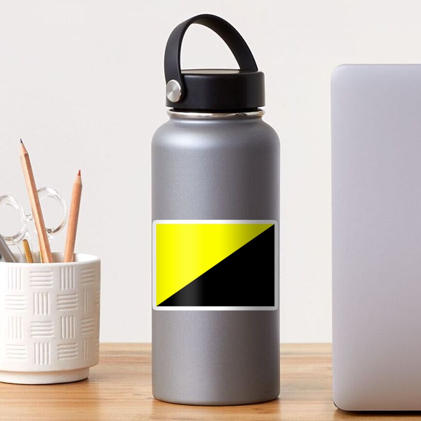 "Ancap Flag" Sticker for Sale by Martstore | Redbubble