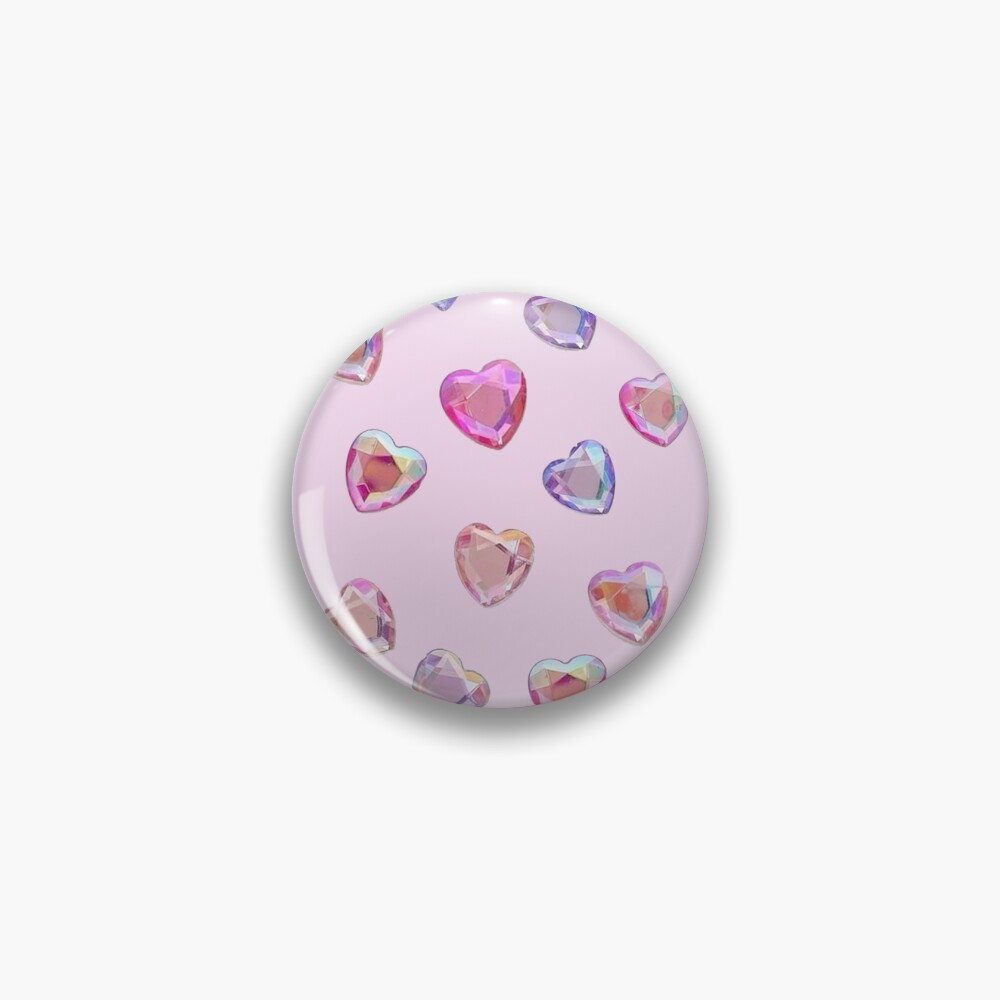 "y2k sparkle heart gem set" Sticker for Sale by melitorian | Redbubble