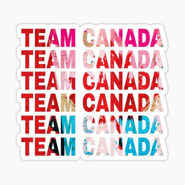 "Canada's Olympic Team Olympic Games Paris 2024" Sticker for Sale by ...
