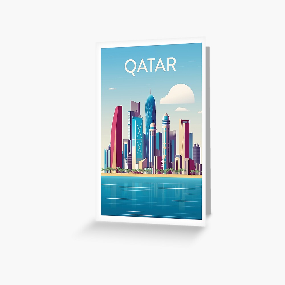 "QATAR" Poster for Sale by MarkedArtPrints | Redbubble
