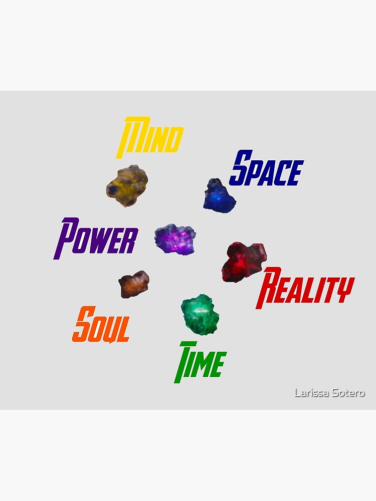 "Infinity Stones - 2nd version" Poster for Sale by lariofthegalaxy ...