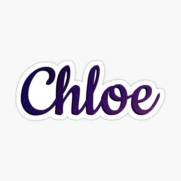 Chloe Word Art