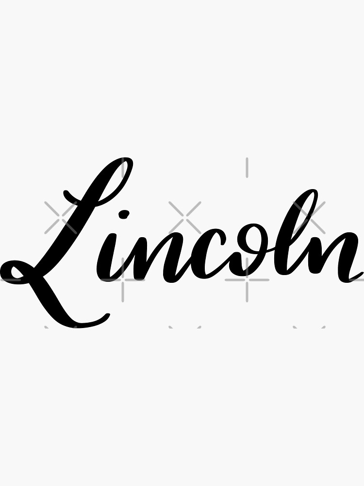Lincoln Script Tattoos