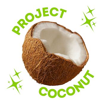 "Project Coconut Kamala Harris 2024" Sticker for Sale by RheaRealm ...