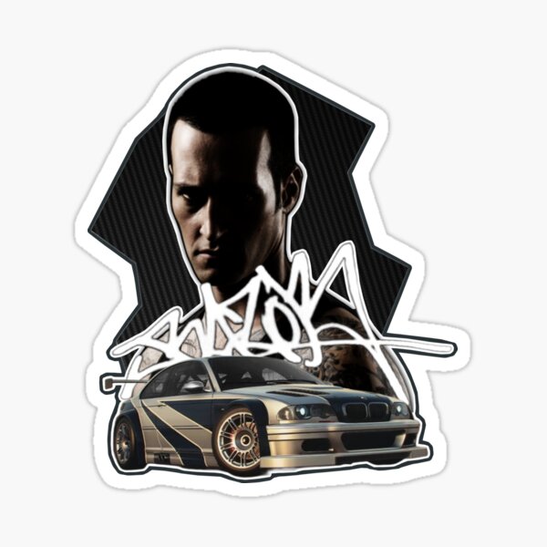 "Razor NFSMW" Sticker for Sale by HeelToeDesign | Redbubble