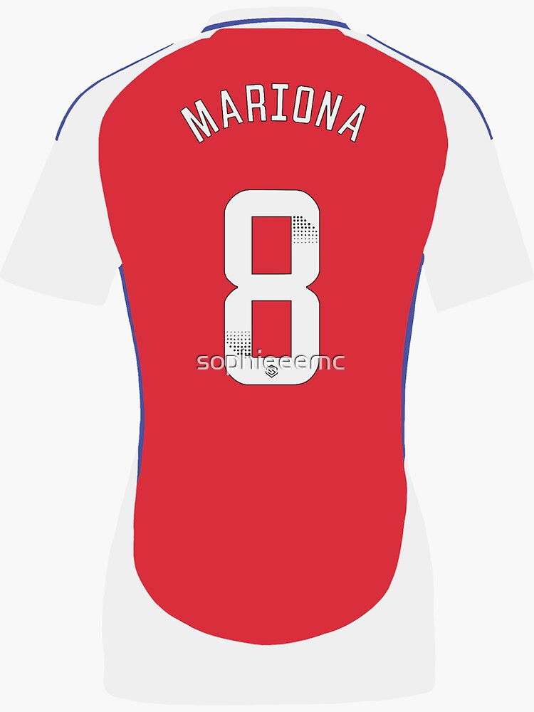 "Mariona Caldentey 2024/2025 Arsenal Home Kit" Sticker for Sale by ...