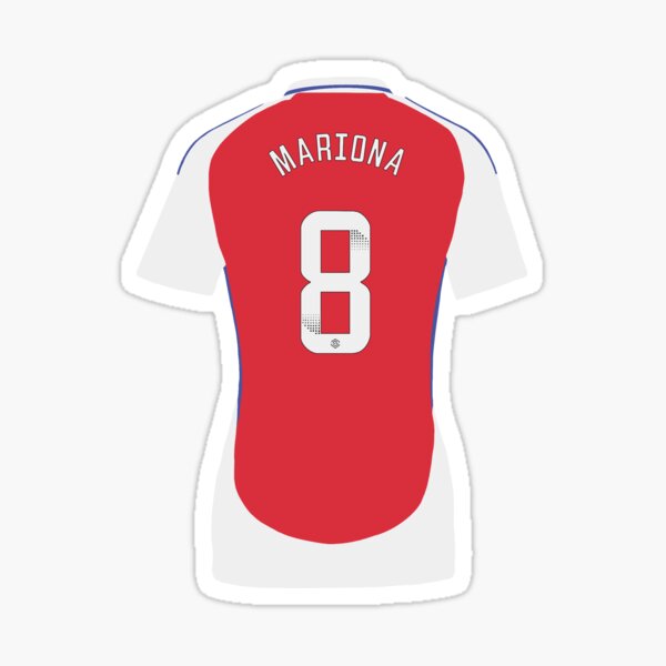 "Mariona Caldentey 2024/2025 Arsenal Home Kit" Sticker for Sale by ...