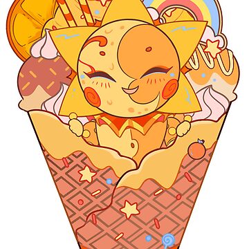 "Sundrop Crepe" Sticker for Sale by Officially-ollo | Redbubble