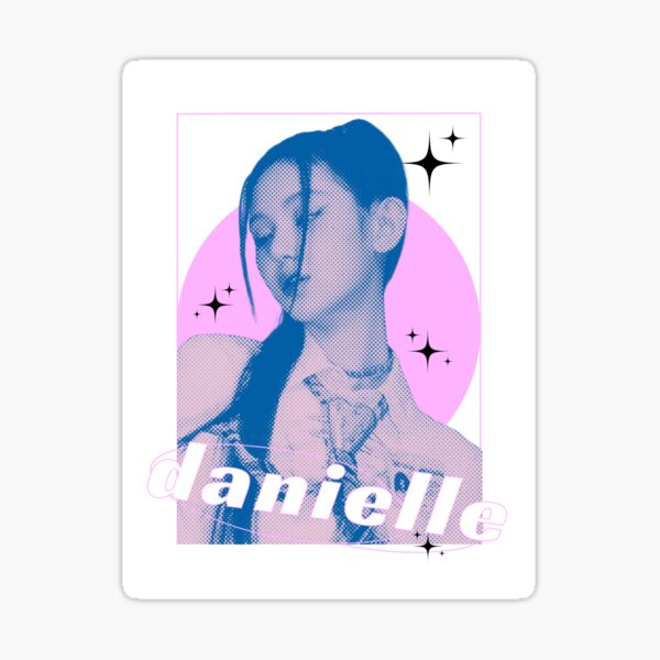"Kpop Newjeans Danielle Y2K Retro " Sticker for Sale by s2h9 | Redbubble