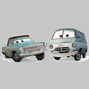 "Rusty and Dusty" Sticker for Sale by wearecarlovers- | Redbubble