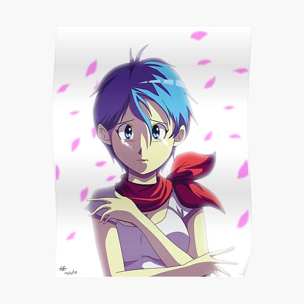"Sad Bulma" Poster by luis-ART | Redbubble
