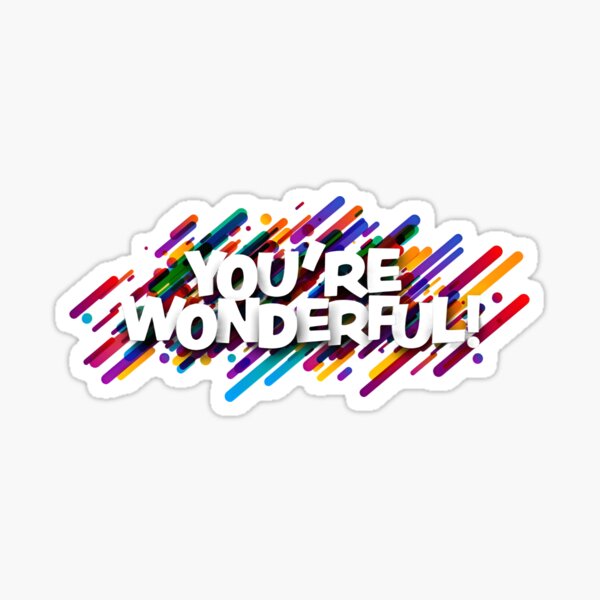 "Wonderful Wish" Sticker for Sale by sifo2024 | Redbubble