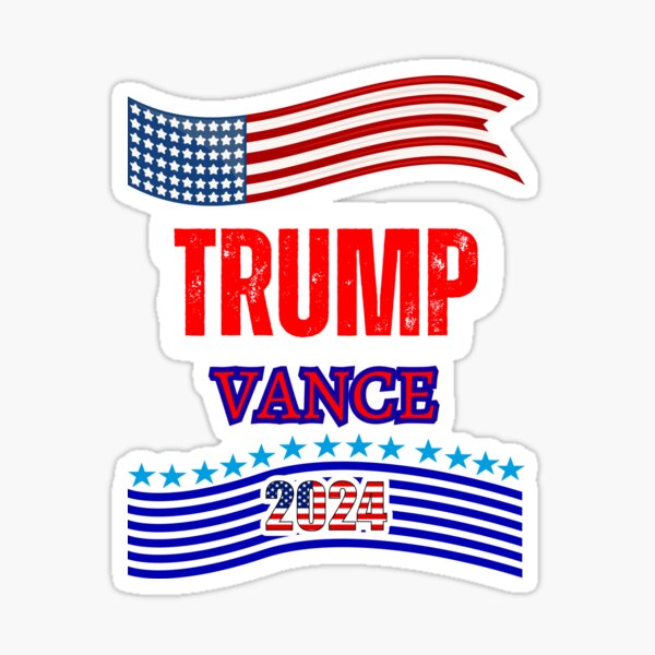 "USA VOTE 2024" Sticker for Sale by NEWMAN100 | Redbubble