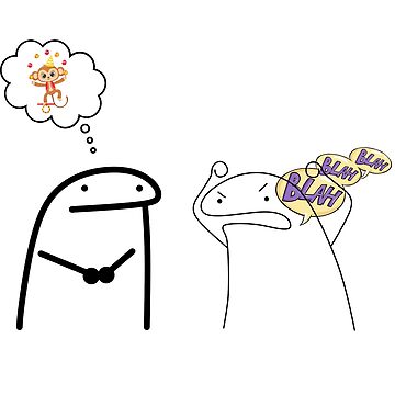 "FLORK relaxation meme" Sticker for Sale by StyleFused | Redbubble