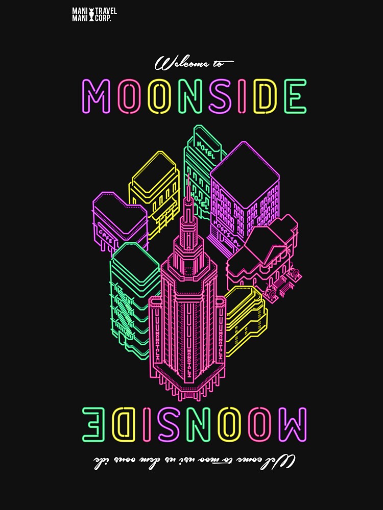 "Welcome to Moonside" T-shirt for Sale by OldHermit | Redbubble ...