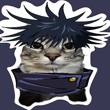 "Anime Kaisen Character Cats Megumi" Sticker for Sale by Dob-Dob ...