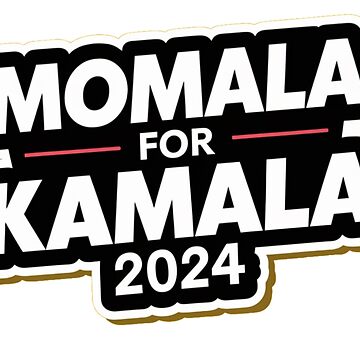 "Momala for Kamala 2024" Sticker for Sale by KeepDemocracy | Redbubble