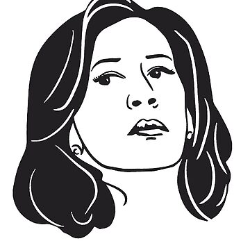 "Kamala Harris face " Sticker for Sale by ismailalrawi | Redbubble