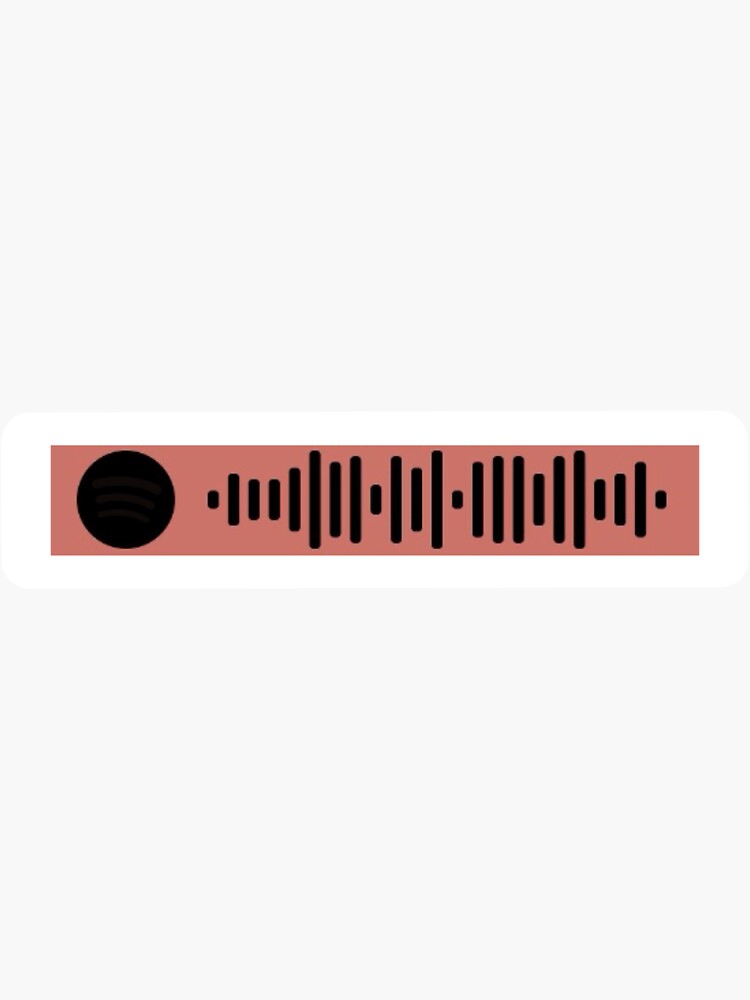 "Sabrina Carpenter Spotify Code" Sticker for Sale by CreateByCara ...