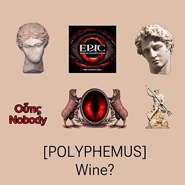 "Epic the musical The Cyclops saga pack" Sticker for Sale by ...