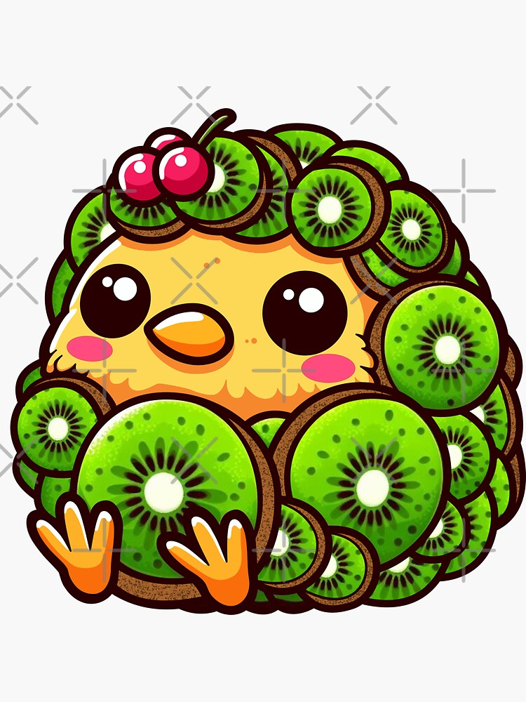 "Kiwi Chicken" Sticker for Sale by Delidream | Redbubble