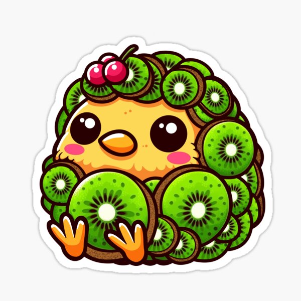 "Kiwi Chicken" Sticker for Sale by Delidream | Redbubble